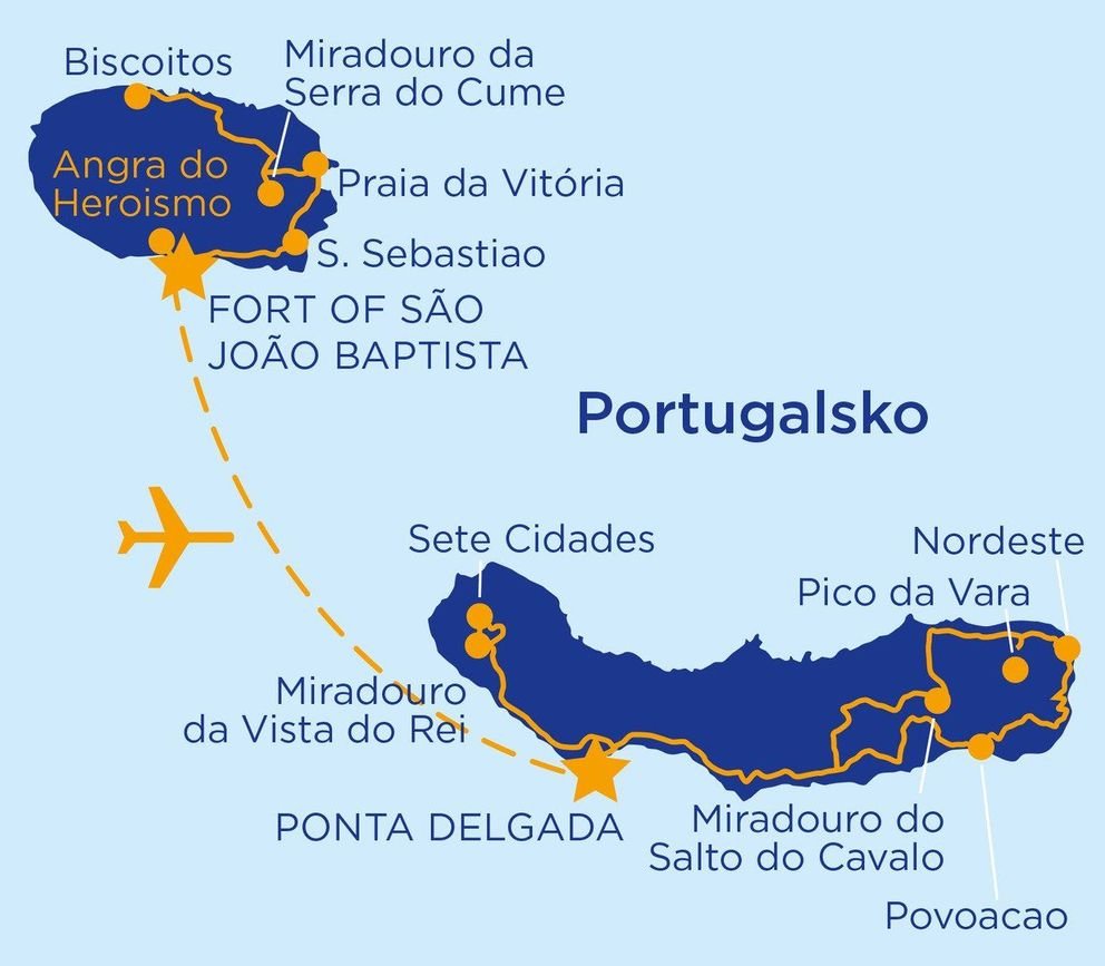 Azorské ostrovy - Portugalsko, Azory | CK Čedok