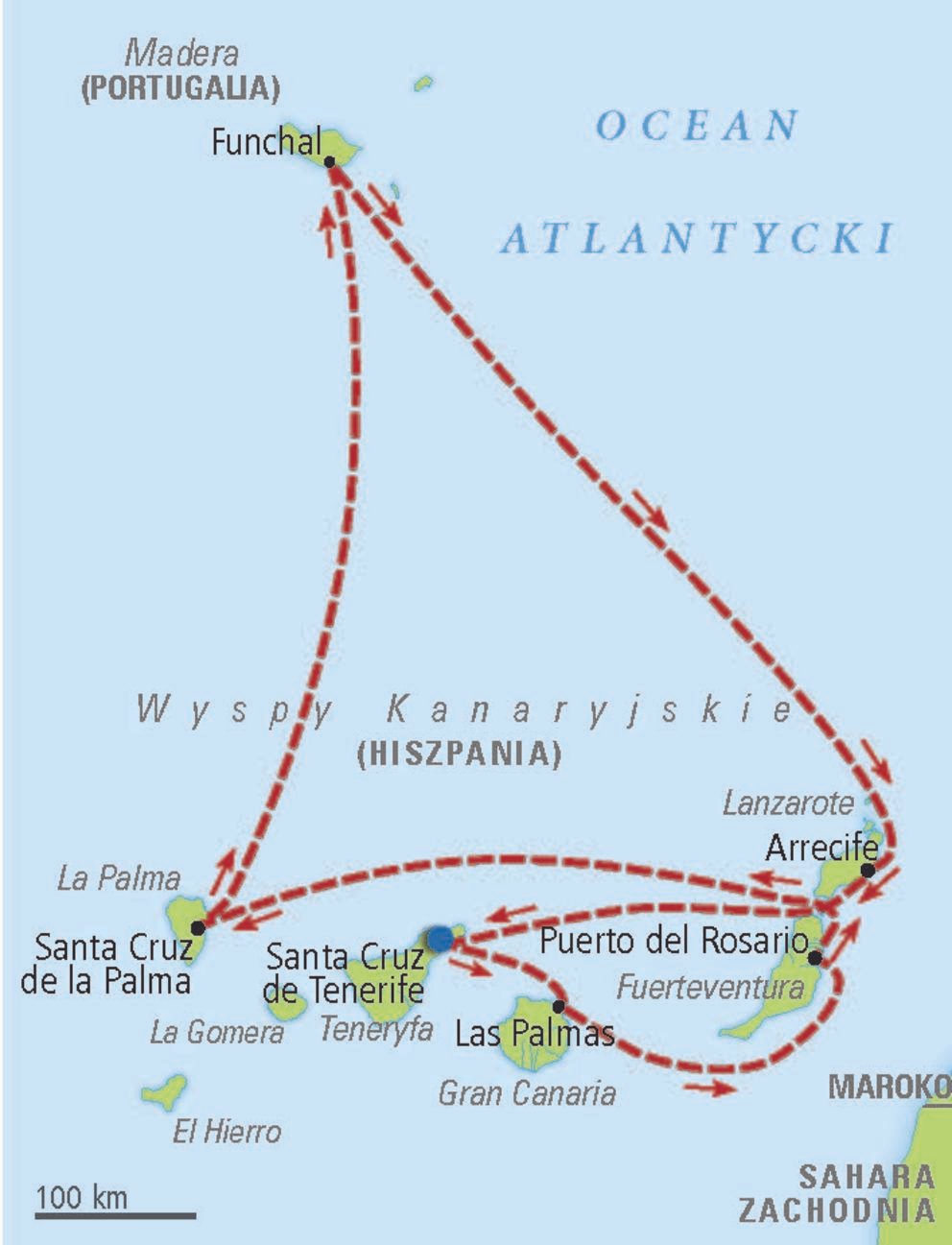 Rejs po 5 Wyspach Kanaryjskich i Maderze z Teneryfy (trasa 2) – MSC ...