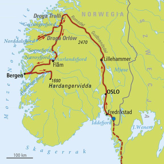 Do fiordów Norwegii - Norwegia | ITAKA